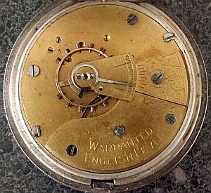 Examples of British hallmarks in watch cases